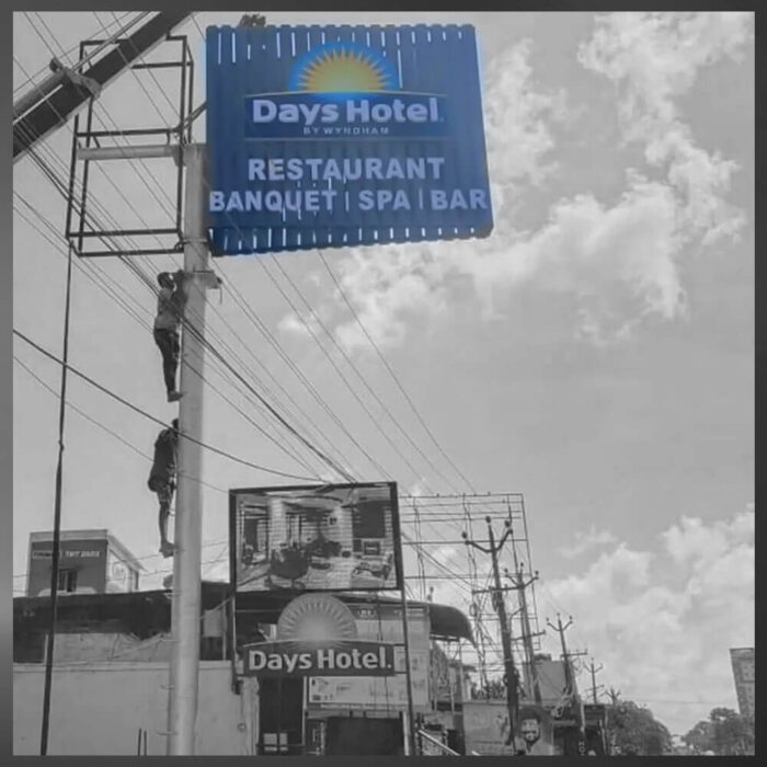 Unipole And Pylon Signages Signboards | Chennai Signboards